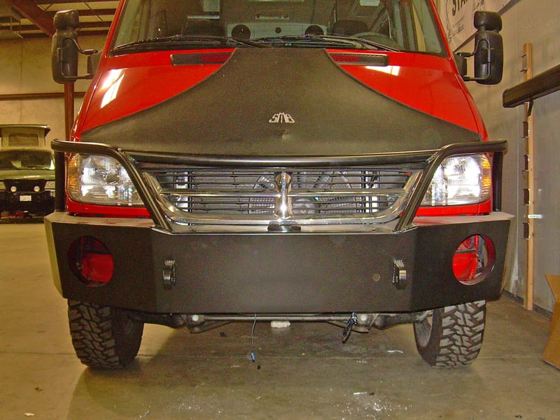 T1N Sprinter Van Aluminess Front Bumper 2002-2006 - T1NParts.com
