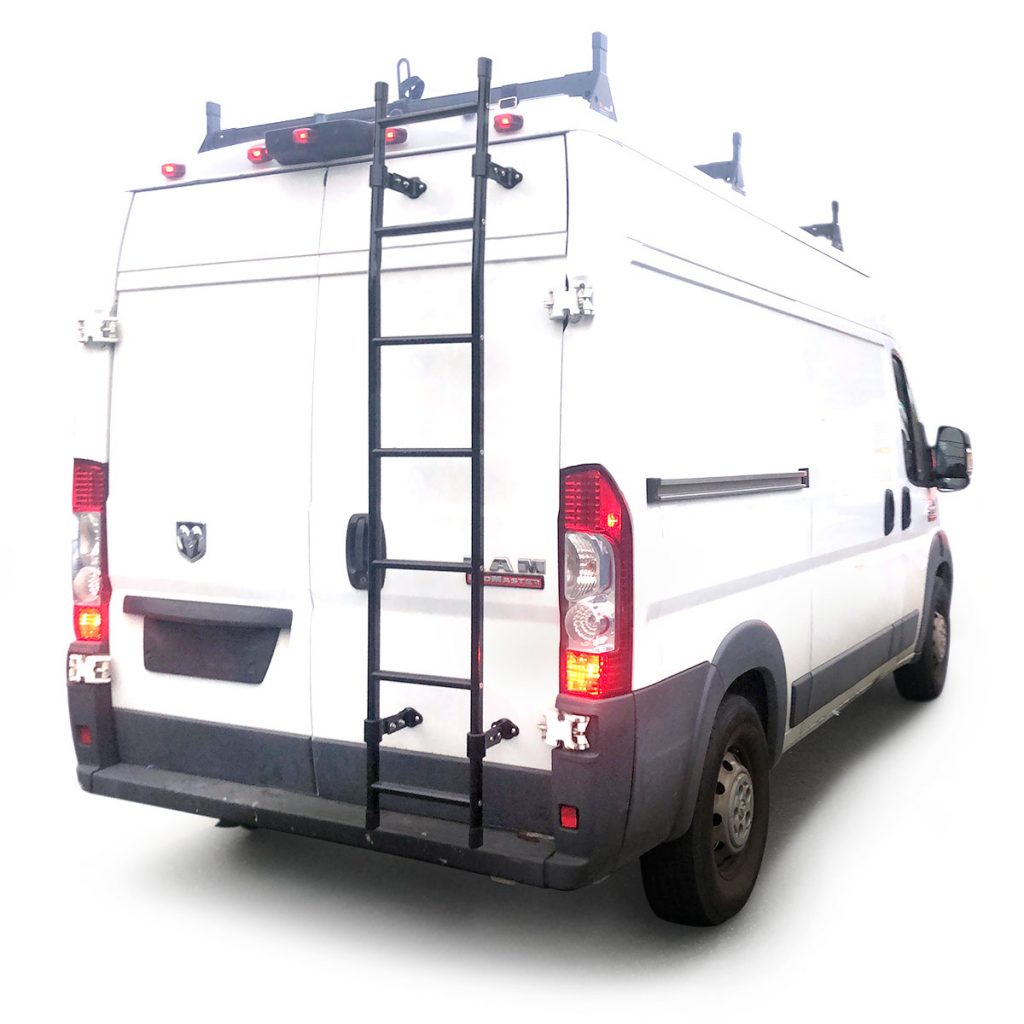 T1N 2001-2006 Sprinter Van High / Low Roof Rear Ladder - Free Shipping ...