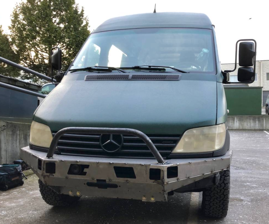 2003-2006 Dodge Sprinter Van Aluminum Front Bumper / Steel Bumper for ...