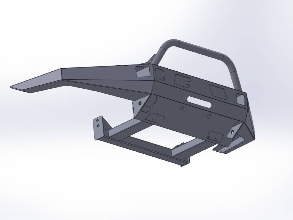 T1N 2001-2006 Dodge Sprinter Van Front Bumper for 2500 or 3500 5cyl ...