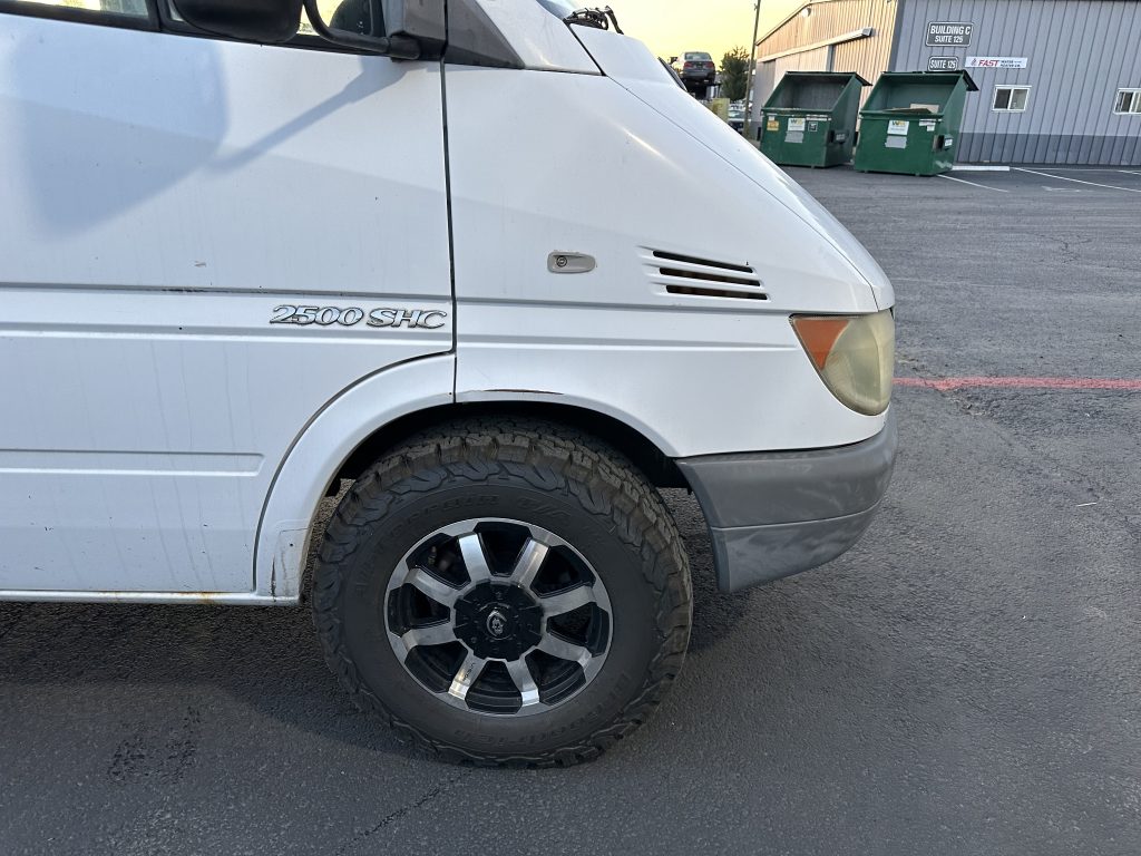 T1N 2001-2006 Sprinter Van Gloss Black | Machine Face 16" Wheels ...