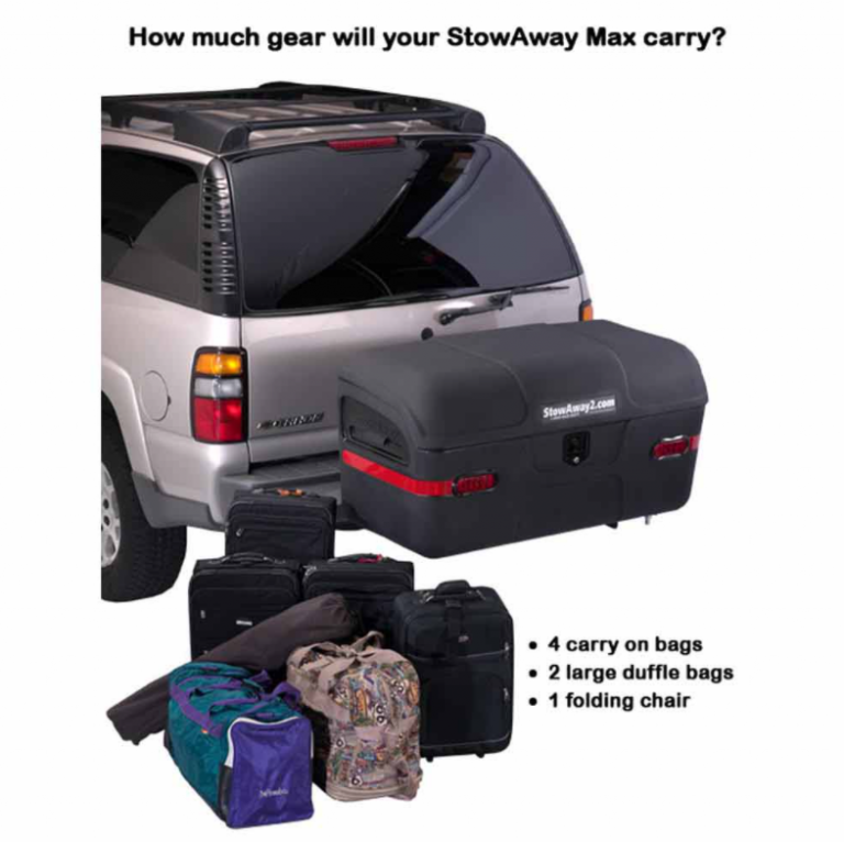 2001-2006 Sprinter Van Max Dual Hitch Swingaway Cargo Box and Carrier ...