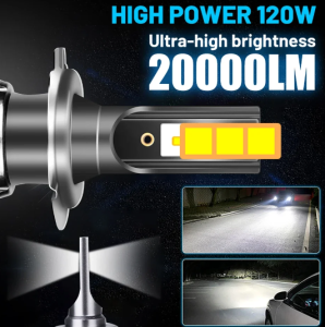 T1N 2001-2006 Sprinter Van H7 LED Lo & Hi Beam Headlight Bulbs ...