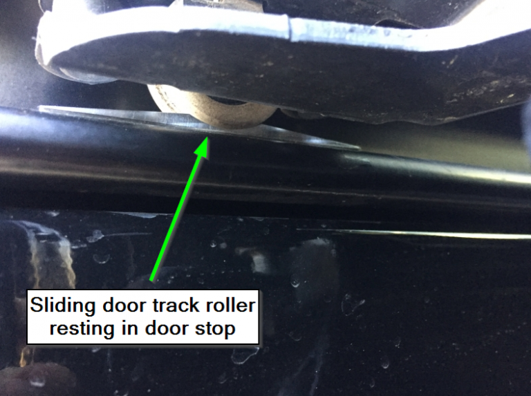 T1N 2001-2006 Sprinter Van Aluminum Milled Sliding Door Stop Kit ...