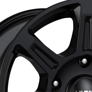 T1N 2001-2006 Sprinter Van Satin Black 16" Wheels - T1NParts.com