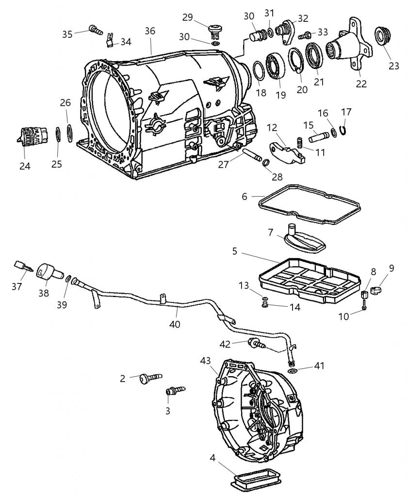 T1N 2001-2006 Sprinter Van Torque Transmission Converter - T1NParts.com