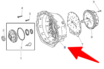 T1N 2001-2006 Sprinter Van Torque Transmission Converter - T1NParts.com
