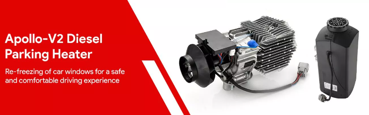 T1N 2001-2006 Dodge Sprinter Van V2 Apollo 5kw Diesel Heater - T1NParts.com