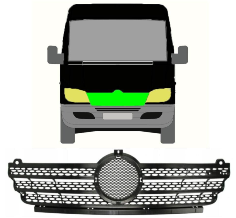 T1N 2002-2003 | 2004 | 2005-2006 Dodge Sprinter Van Genuine Mercedes ...