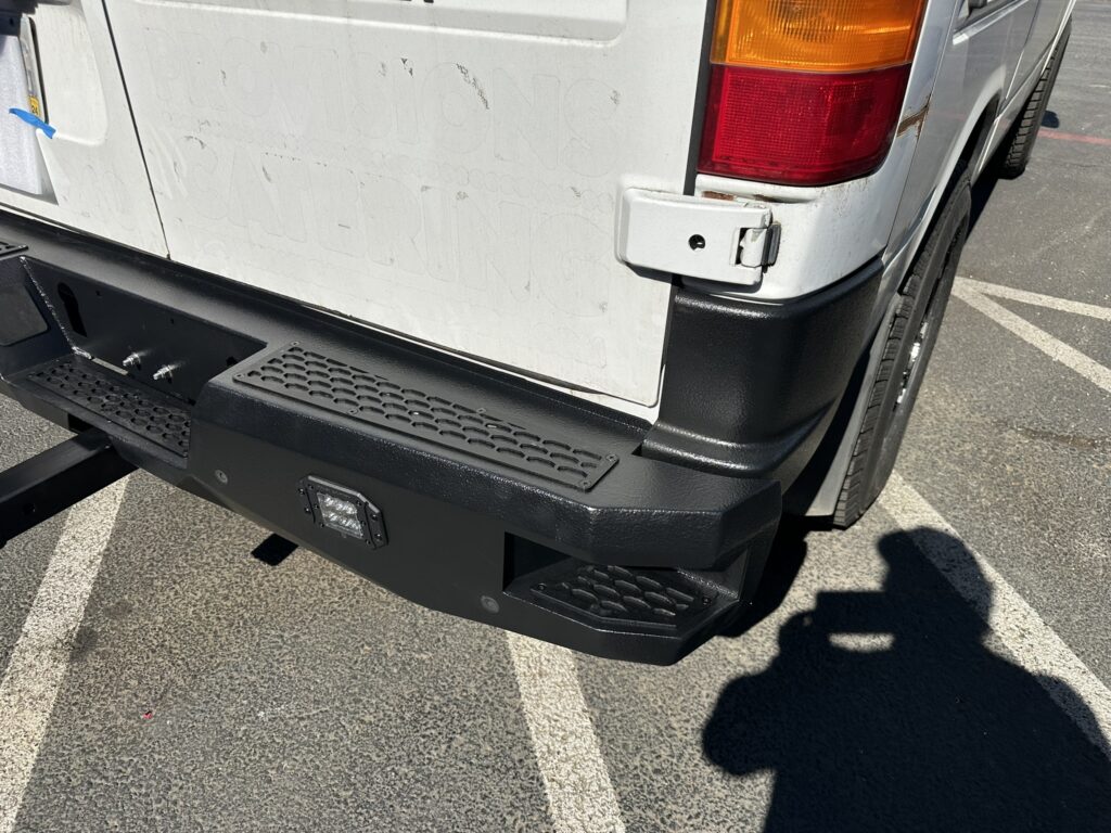 T1N 2002-2006 Sprinter Van Rear Bumper w/ LED's - T1NParts.com