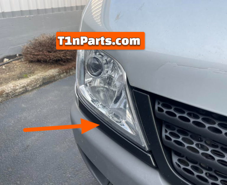 T1N 2001-2006 Sprinter Van Genuine Mercedes Under the Headlight Metal ...