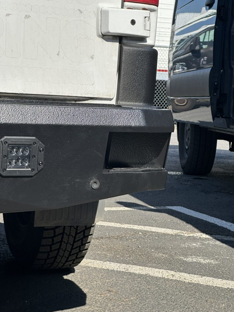 T1N 2002-2006 Sprinter Van Rear Bumper w/ LED's - T1NParts.com