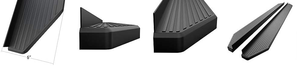 T1N 2001-2006 Sprinter Van Black 118" Wheelbase Black Aluminum 6 inch ...