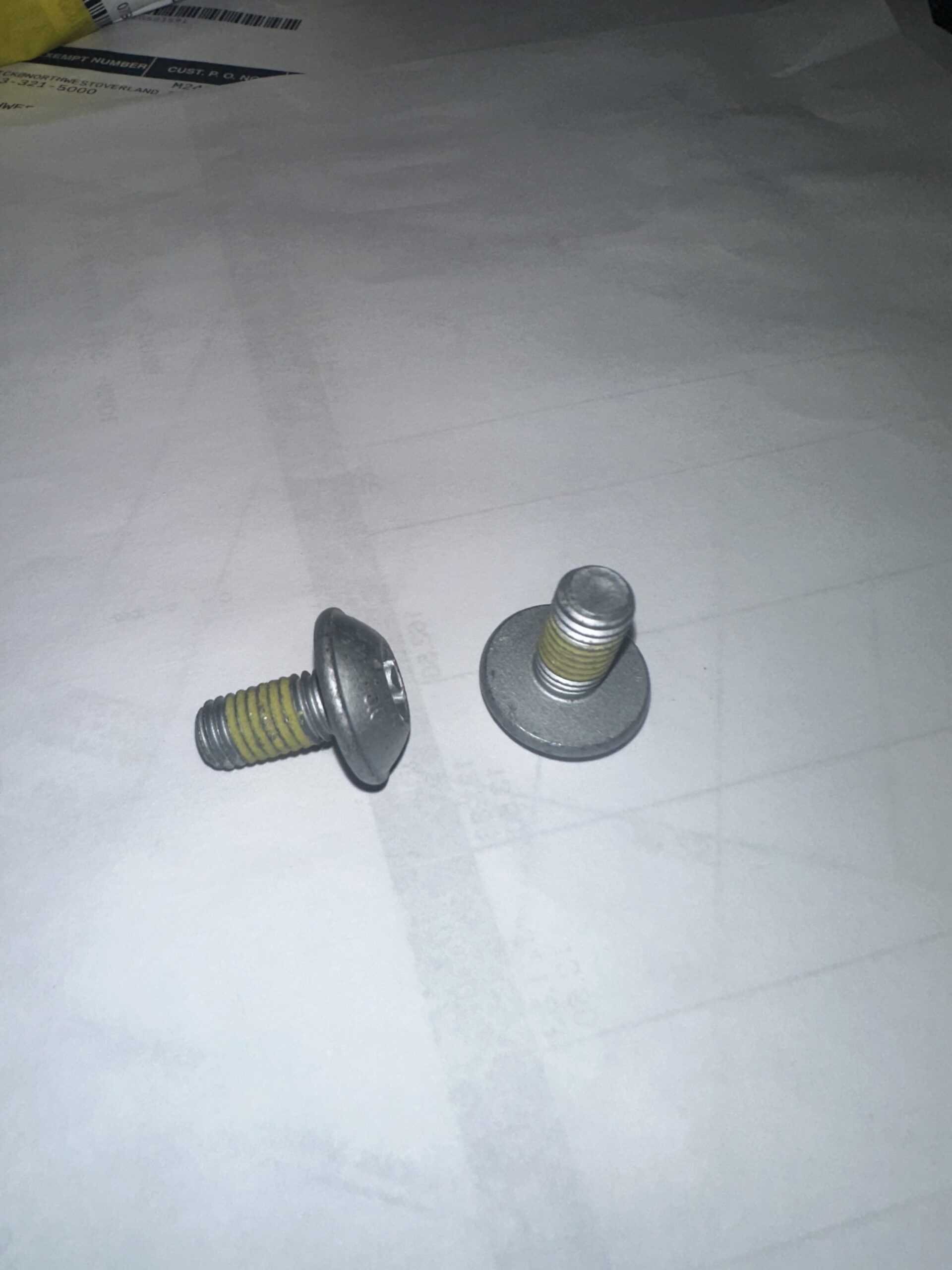 Bolts - Door Hinge Screw Bolts Genuine Mercedes for a 2002-2006 ...